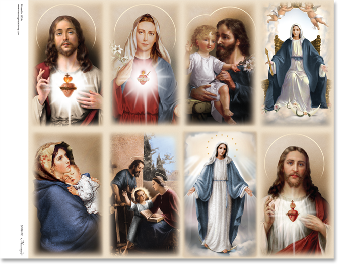 Divinity Trinity Prayer Card