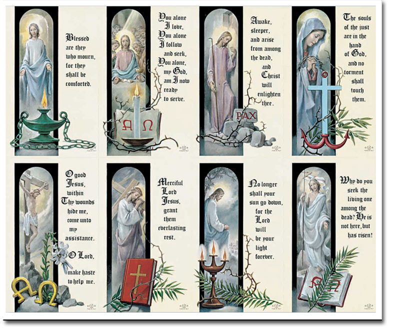 Omega Series Assorted Subject Prayer Cards