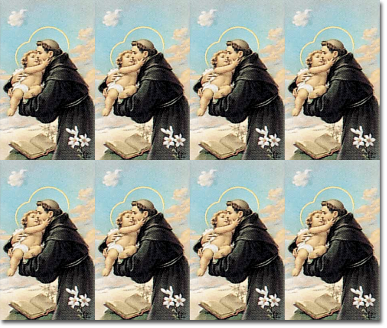 Saint Anthony Prayer Cards