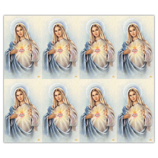 Immaculate Heart of Mary Prayer Cards