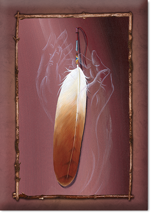Native Feather Register Book