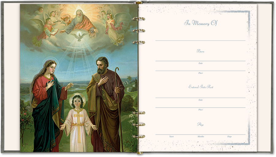 Holy Family Register Book