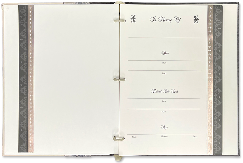 Platinum Marquis Register Book