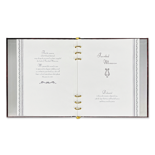 Simply Framed Register Book