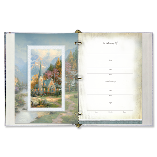 Mountain Chapel Oversized Register Book