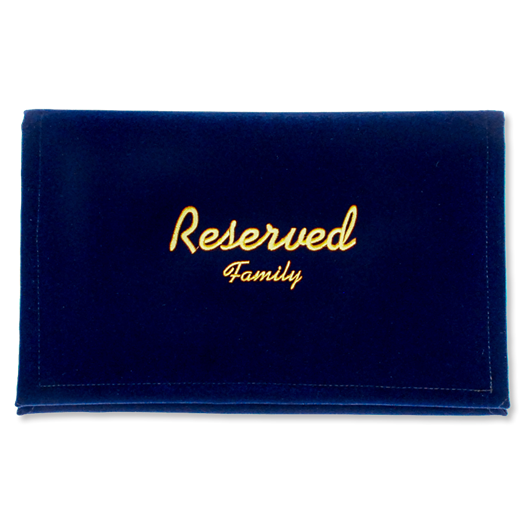 Family Seat Marker - Custom