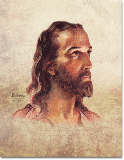 Sallman Head of Christ Service Folder