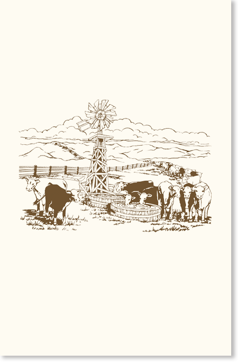 Windmill Cattle Series