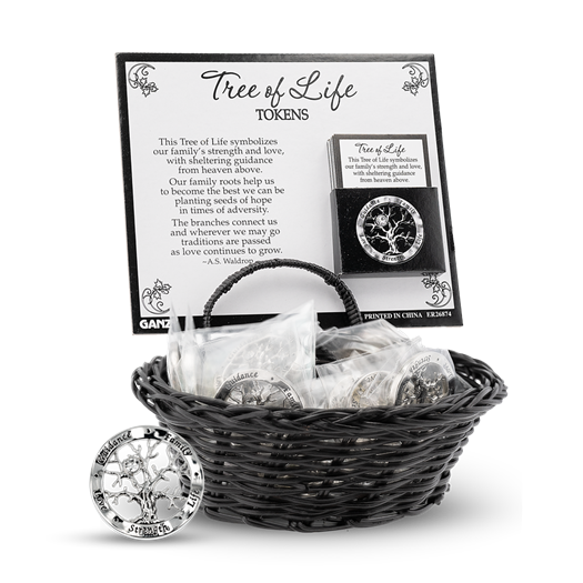 Tree of Life Tokens Basket Kit