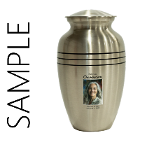 Sample Classic Pewter Urn