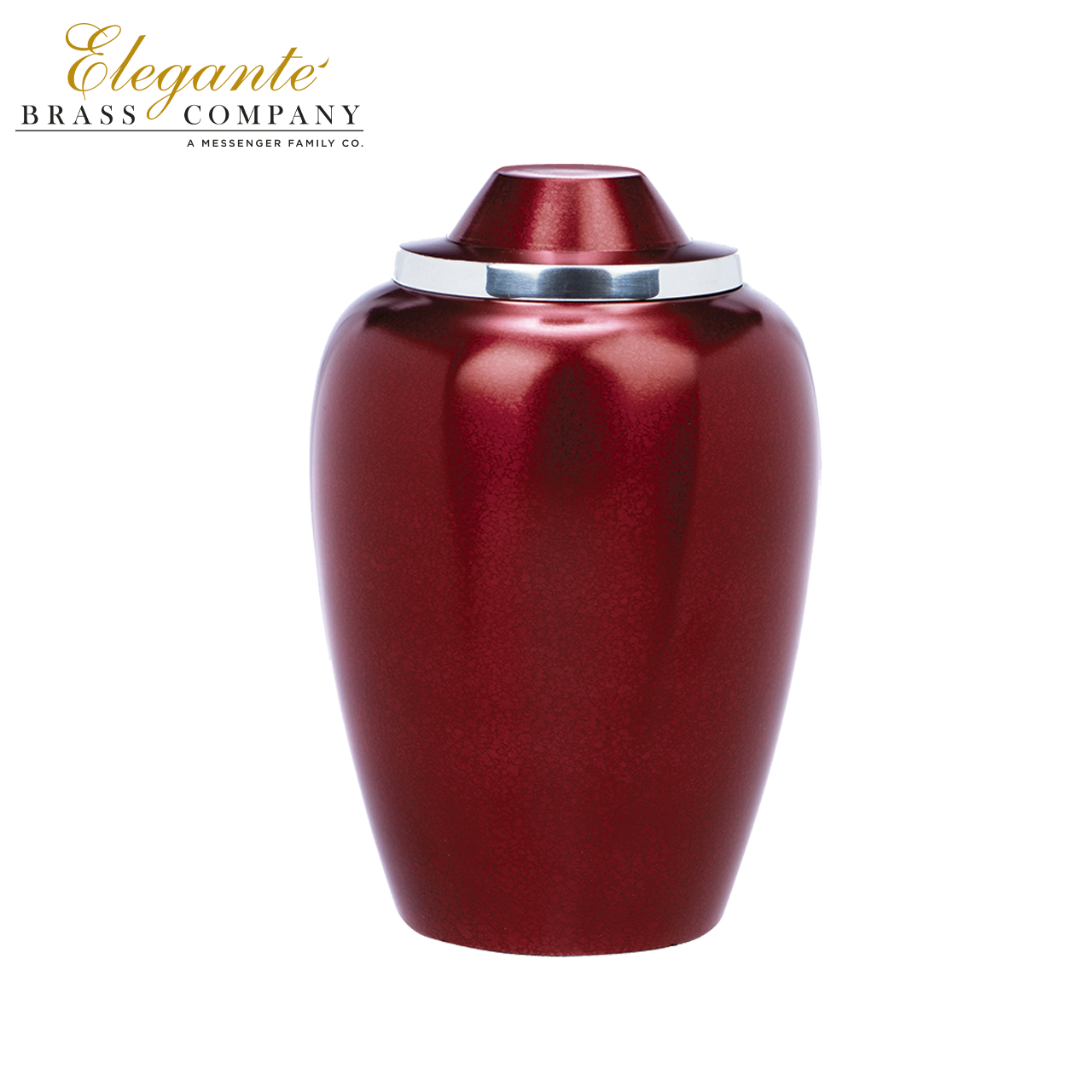 Ruby Alloy 10 Inch Urn