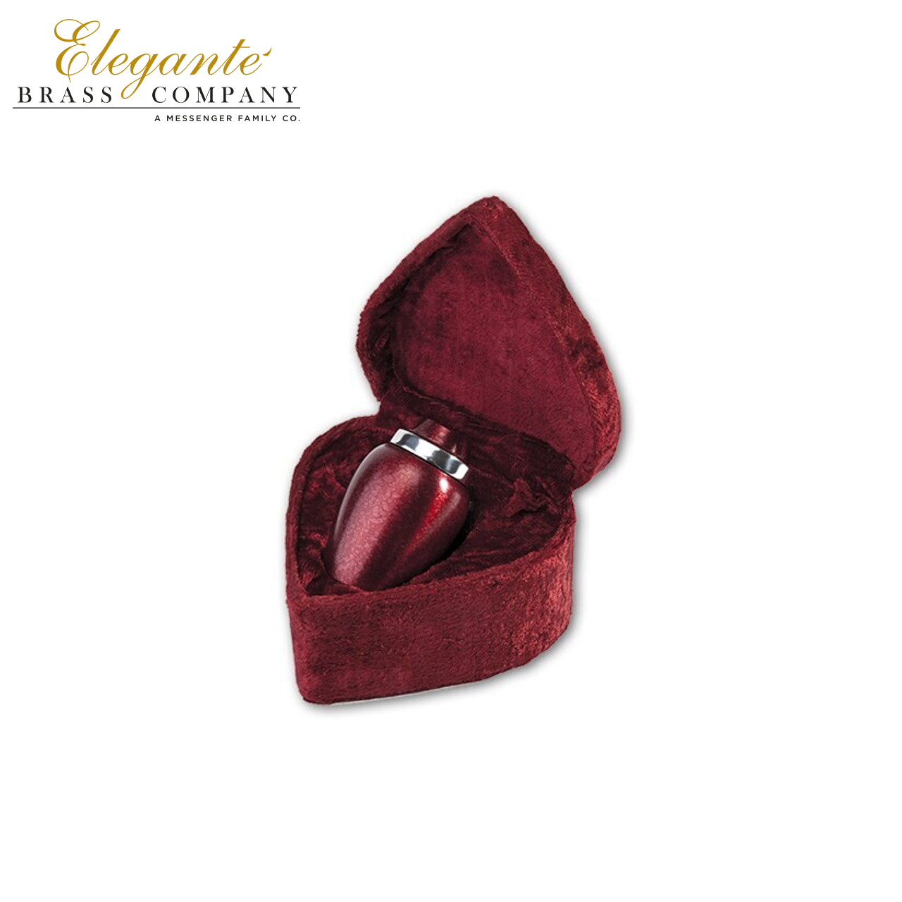 Ruby Alloy Token Keepsake Urn