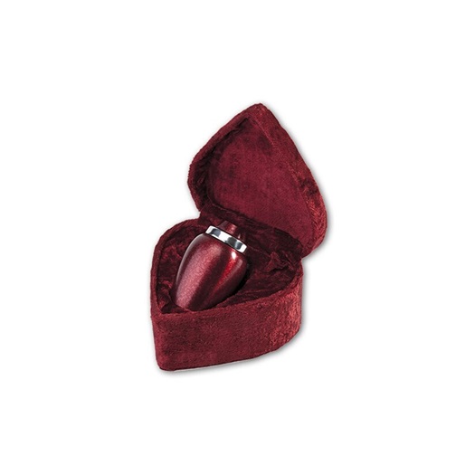 Ruby Alloy Token Keepsake Urn