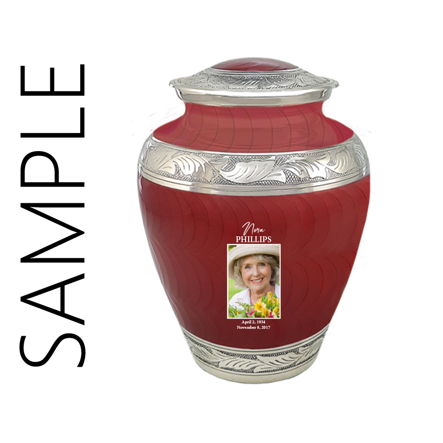 Sample Elite Pearl Red Urn