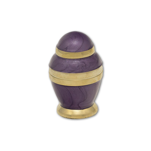 Purple Swirl Token Urn