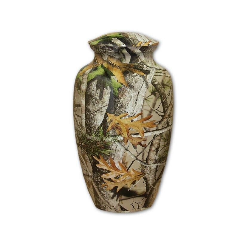 Camouflage Urn