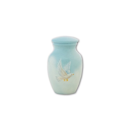 Dove In Flight Alloy Token Urn