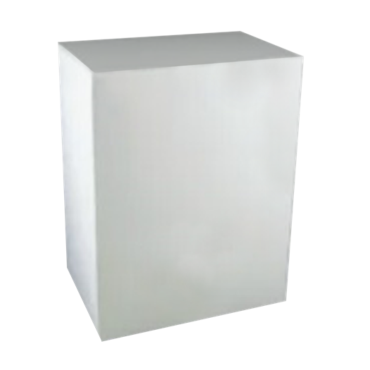 White Temporary Cremains Box