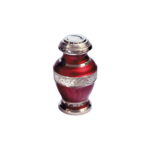 Red Pearl Arcadia Series Token Urn