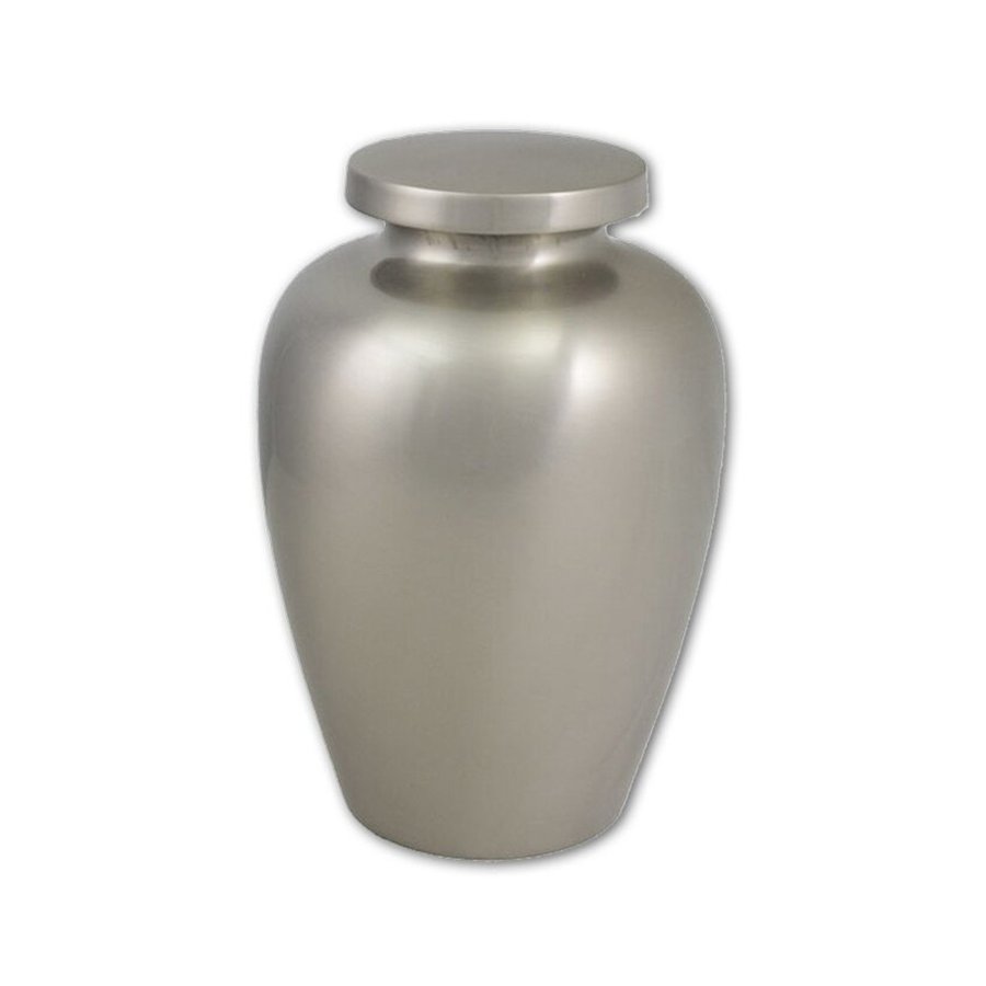 Brushed Nickel Cretian Urn