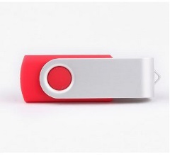 4 GB Economy Swivel USB Flash Drive