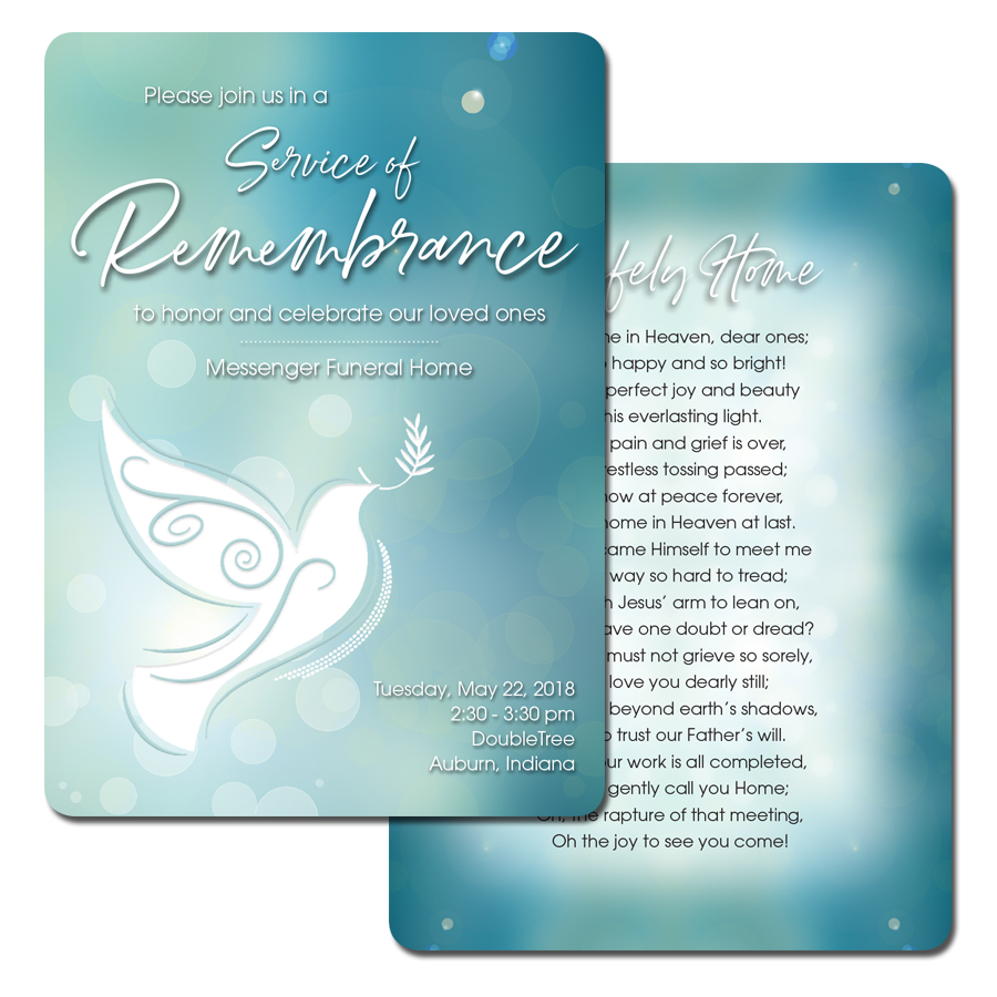 Dove Invitation