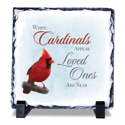 Signature Slate Keepsake - Cardinal