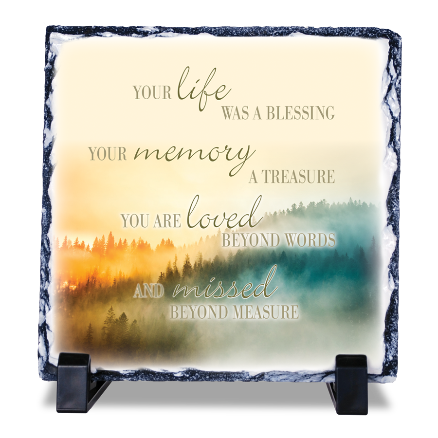 Signature Slate Keepsake - Landscape