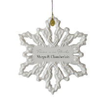 Signature Snowflake Ornament