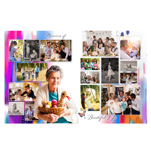 A Beautiful Life Signature Oversized Program