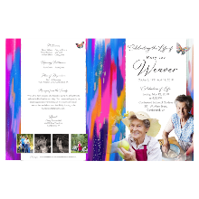 A Beautiful Life Signature Oversized Program