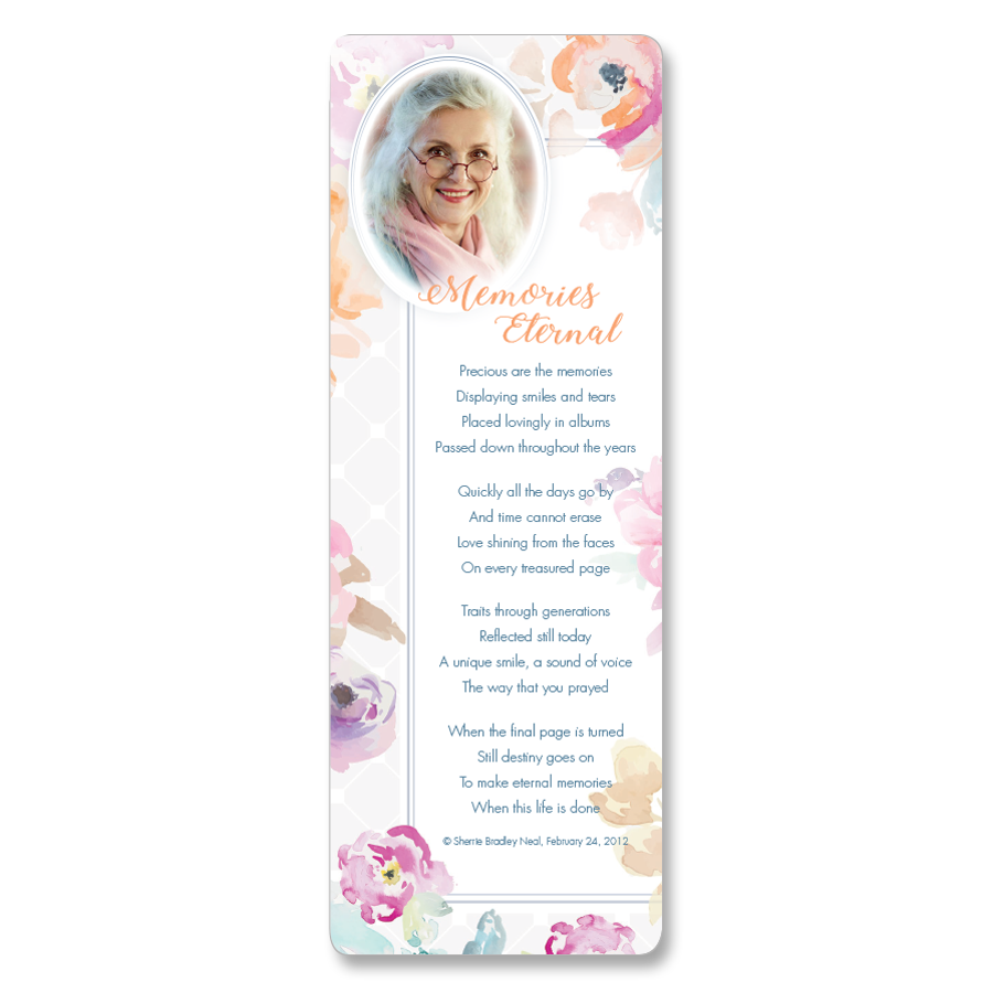 Blooms Signature Bookmark