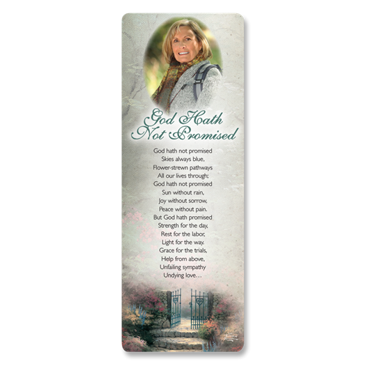 Garden of Promise Signature Bookmark