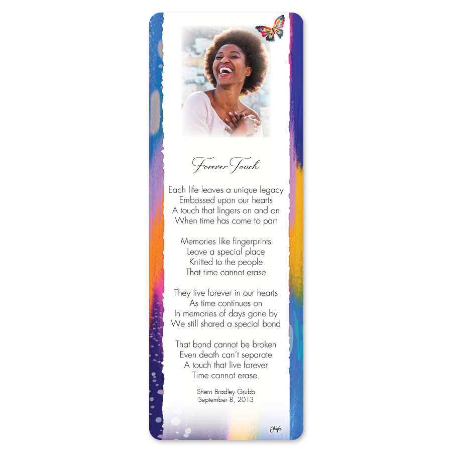 A Beautiful Life Signature Bookmark