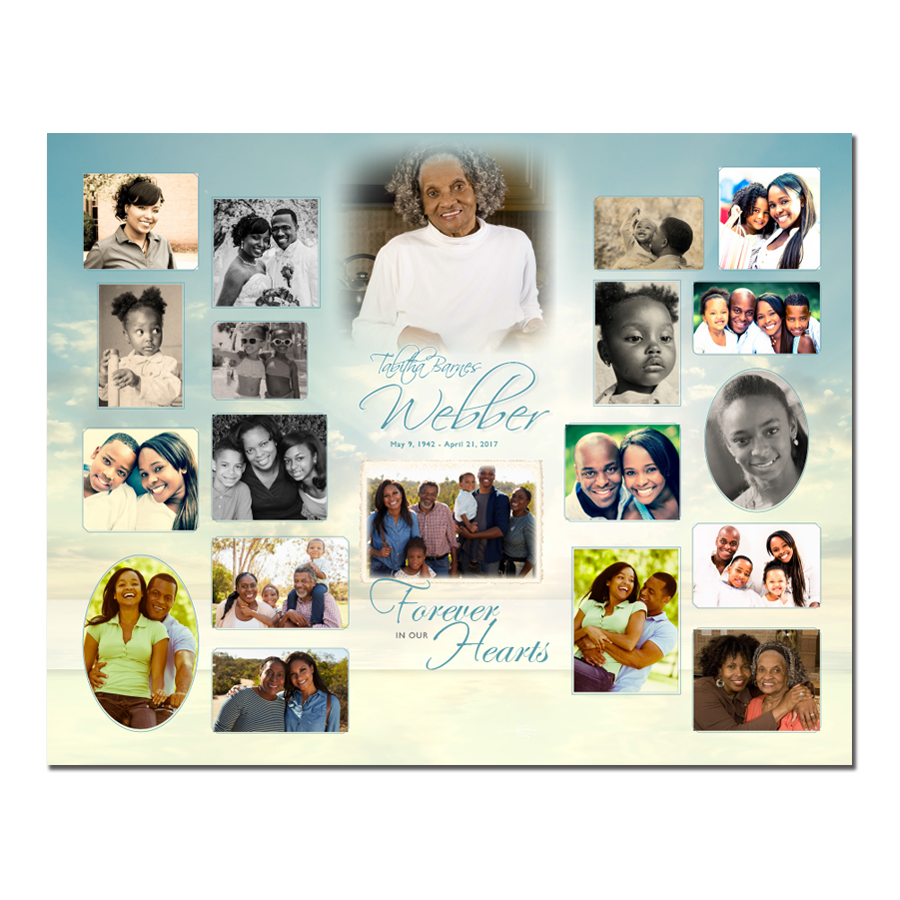 Sky Signature Poster Print