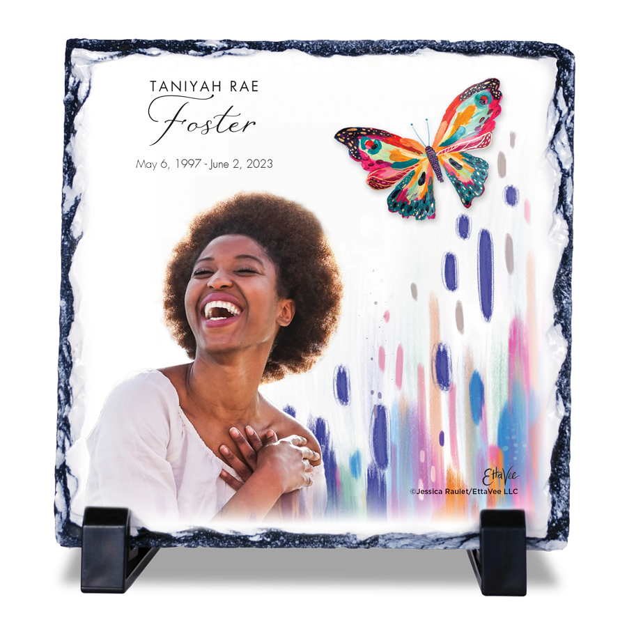 Signature Slate Keepsake - A Beautiful Life