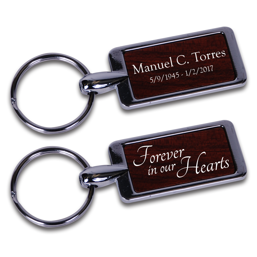 Signature Rosewood Keychain