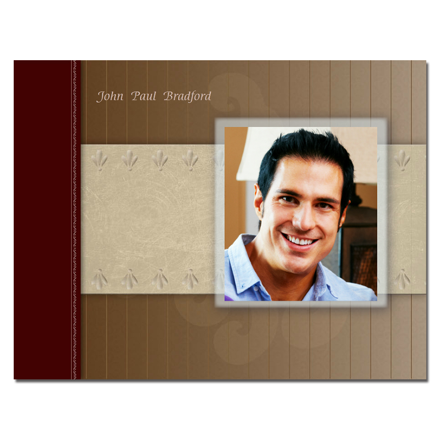 His Life Hard Cover Photo Book