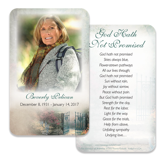 Garden of Promise Signature Prayer Cards