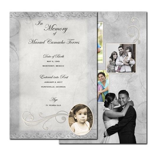 Ornate Signature Register Book