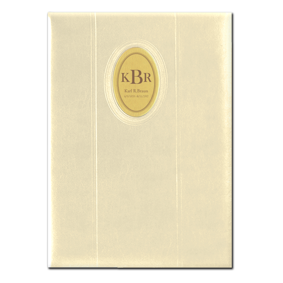 Timeless Signature Register Book