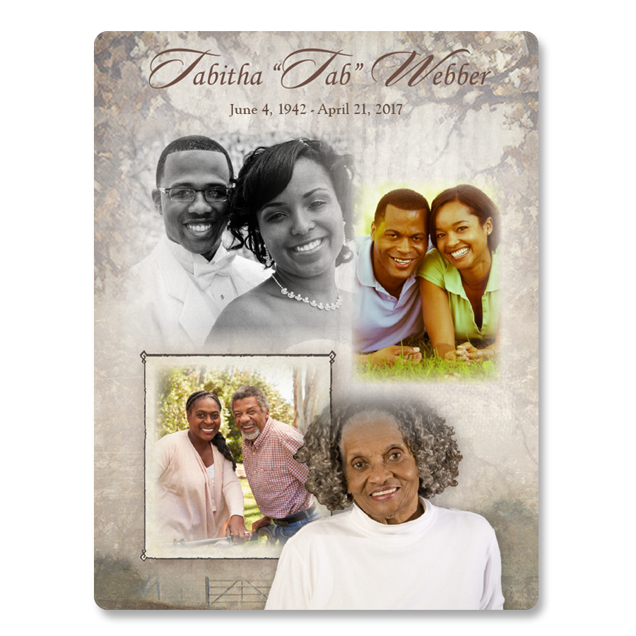 Family Tree Signature Remembrance Cards
