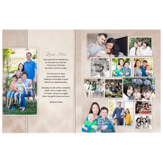 Champagne Signature Oversized Program