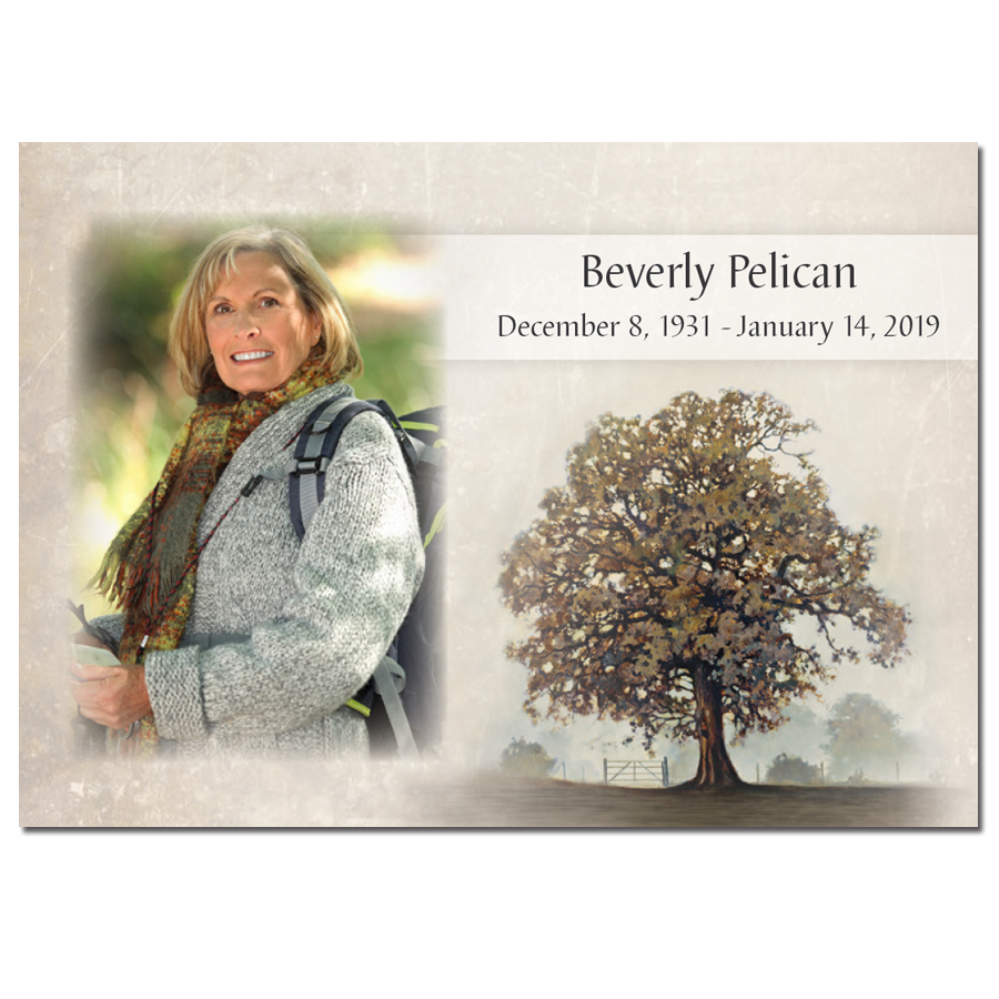 Family Tree Signature Tribute Cards