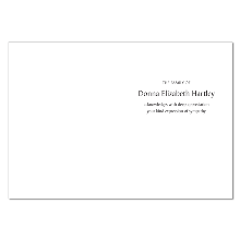 Gallery Signature Tribute Cards