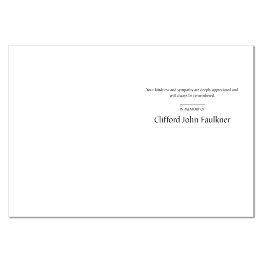 Gallery Signature Tribute Cards