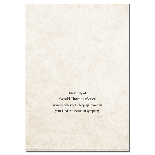 Prestige Signature Tribute Cards